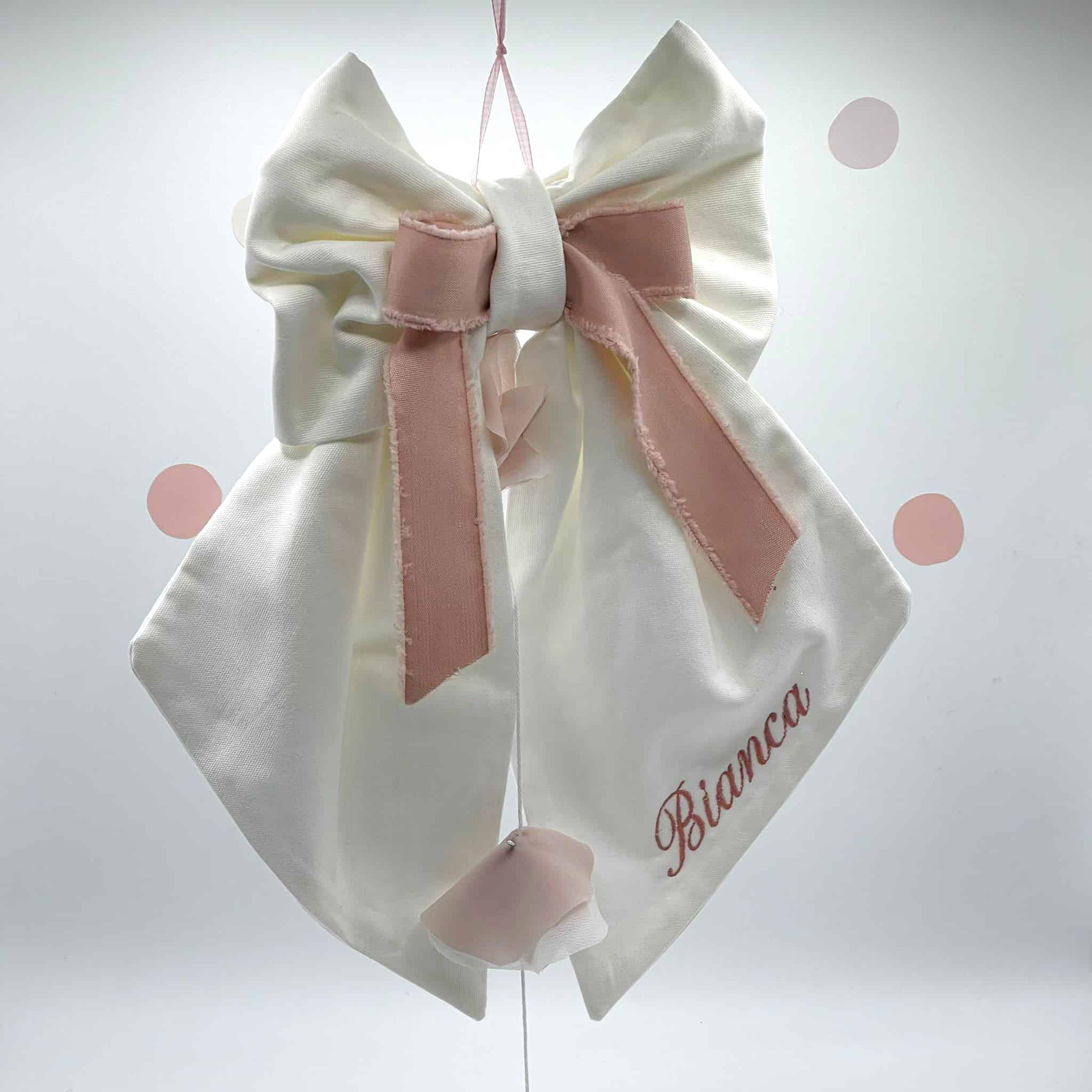 Fiocco Baby cotone bianco - M&C LAB