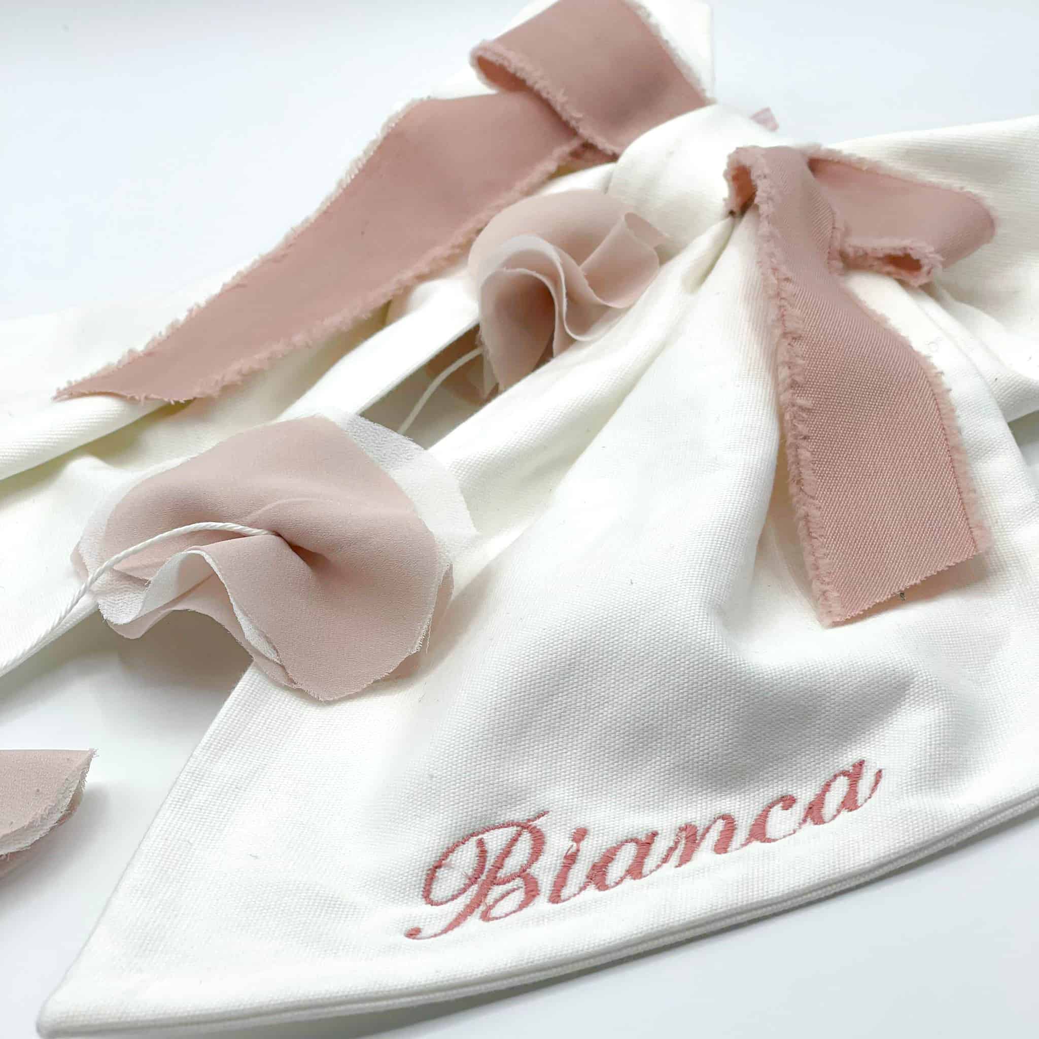 Fiocco Baby cotone bianco - M&C LAB